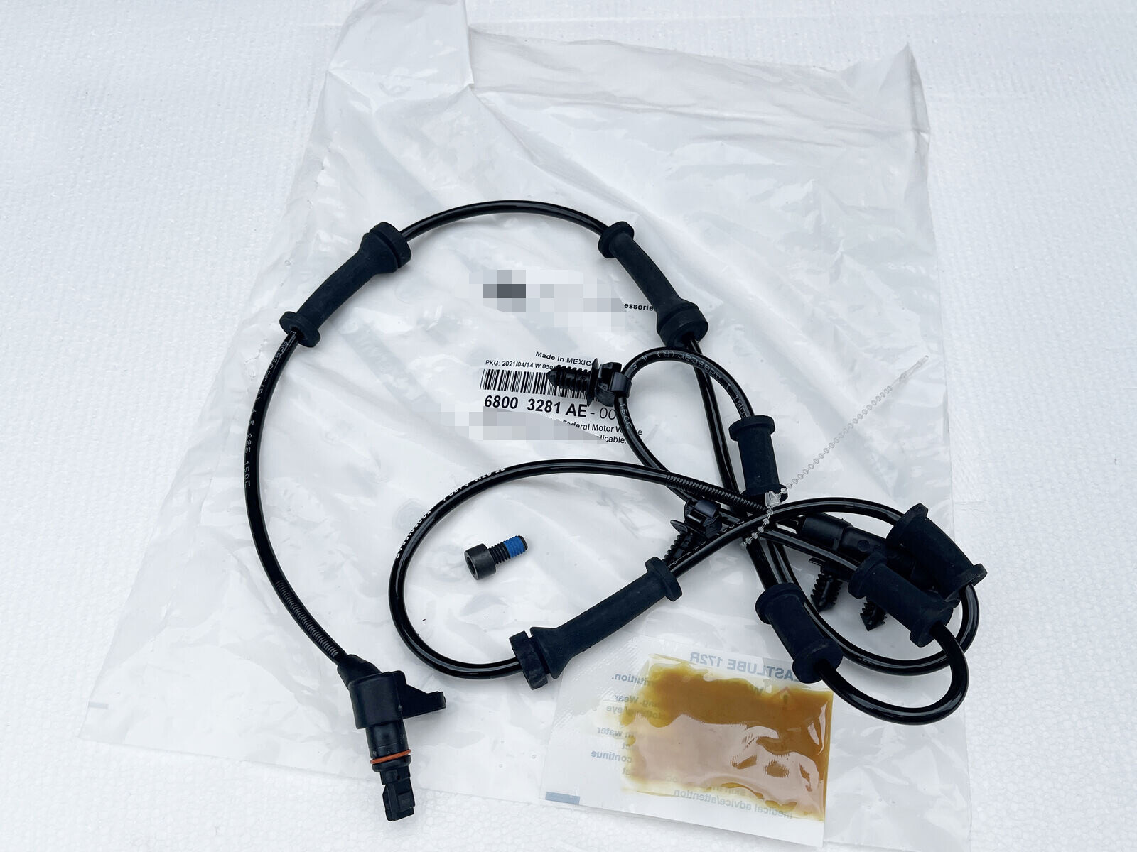 68003281AA New ABS Wheel Speed Sensor 68003281 For 2007-2010 Jeep ...