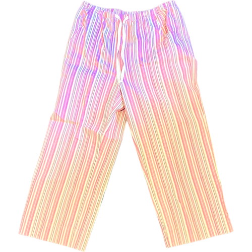 Denim & Co - Women's SMALL Cotton Pants - Stretch Waist / Drawstring ...