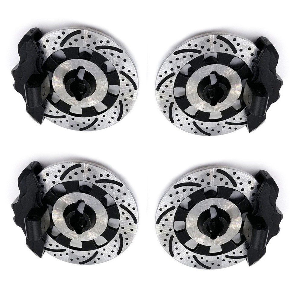 4Pcs Red Brake Disc Calipers For TRAXXAS UDR Unlimited Desert Racer 1/7 ...