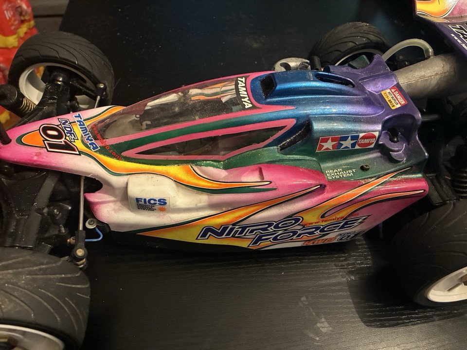 Rare Tamiya Nitro Force NDF-01 RC Buggy Car 1/10 Nitro | eBay