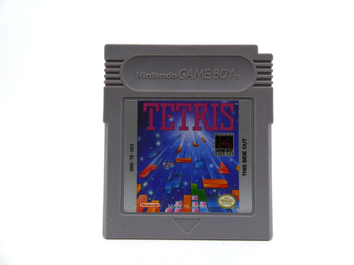 Tetris - Nintendo GAME BOY Original 1989 Release Game Cartridge DMG-TR ...