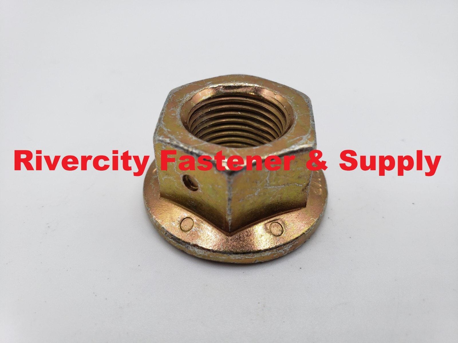 5/8-18 Grade 8 All Metal Flange Lock Nut 5/8x18 Two way reversible Nuts ...