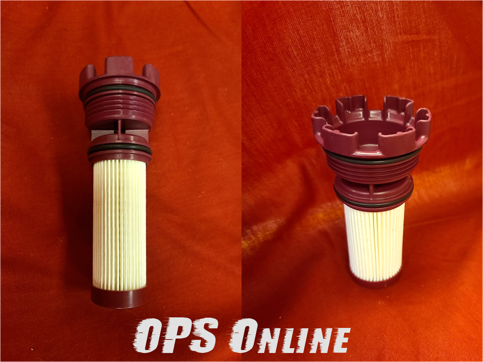New Mercury Red Castle Fuel Filter w/ Removal Tool - 8M0122424(3) & 91 ...
