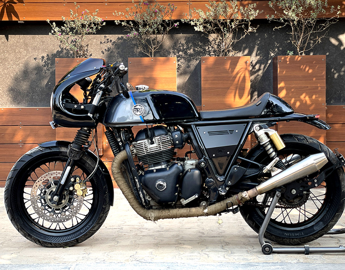 Royal Enfield Interceptor & GT 650 FIT FOR Slim Side Panels | Stainless ...