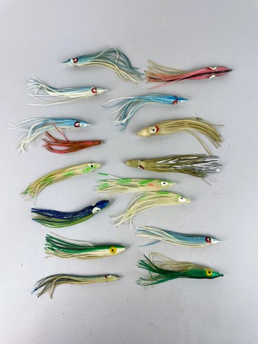 Vintage (16) LOT Golden Bait Plankton Squid assortment lot of 16 | eBay