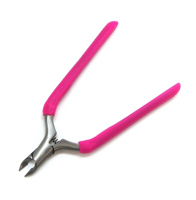 Cuticle Nipper 4 1/2" Full Jaw (Hot Pink) | eBay