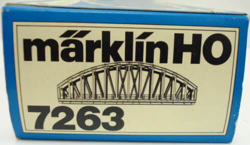 Marklin 7263 HO Scale 14" Arch Bridge LN/Box | eBay