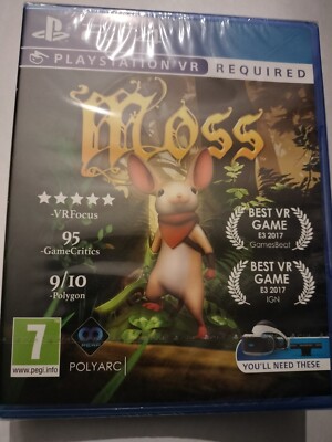 Moss VR PlayStation PS4 PSVR 2018 EU English Factory Sealed | eBay
