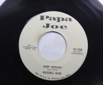 Country 45 Papa Joe - Keep Movin / Georgia On Russell Gise | eBay