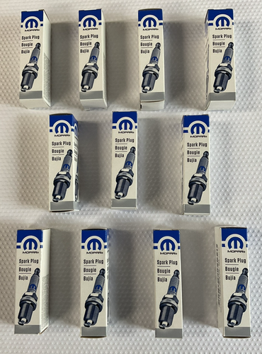 Set Of 11 Mopar Chrysler Jeep Dodge Ram 5.7L HEMI Copper Spark Plugs ...