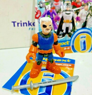 Imaginext DC SUPER FRIENDS SERIES 1 - Deathstroke SLADE (unmasked ...