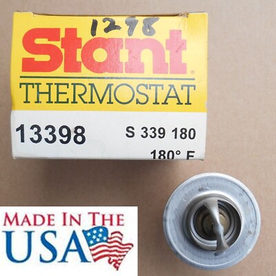 new Stant 13398 180° thermostat 1982-1992 made in USA same as Stant 339 ...