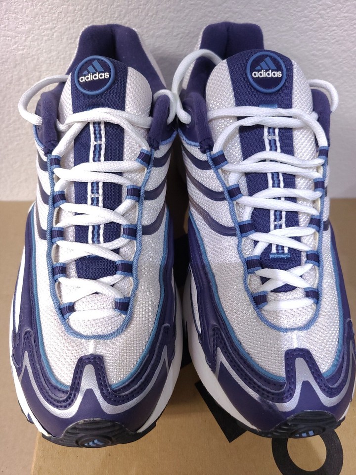 NEW Womens adidas Galactic Size 9 White/Blue Vintage 2000 Running FOR ...