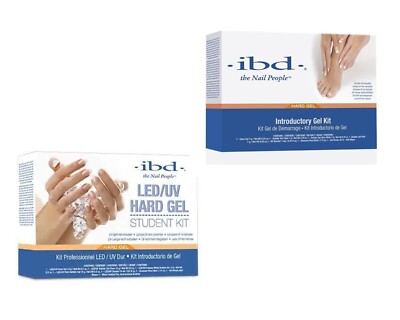 IBD Nail Kit - INTRODUCTORY GEL KIT / LED/UV HARD GEL STUDENT KIT ...
