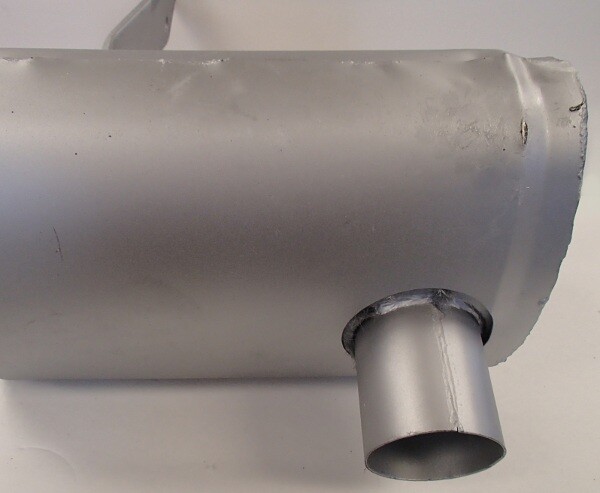 85999357 Muffler Fits Ford Loader 555C 555D 575D 655C 655D 675D (NON ...