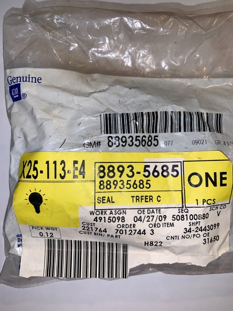 Transfer Case Output Shaft Seal GM Parts 88935685 for sale online | eBay