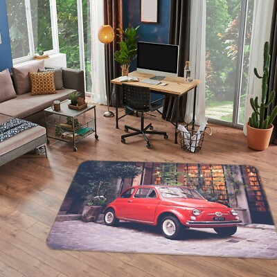 3D Red Car NAO3458 Transport Game Rug Mat Elegant Photo Carpet Mat Fay ...