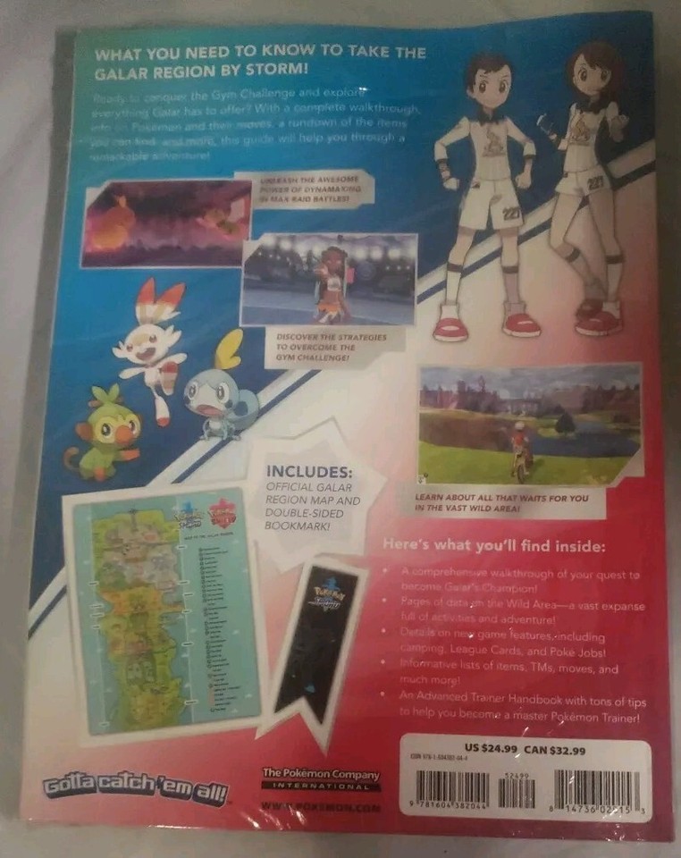 Pokémon Sword and Pokémon Shield : The Official Galar Region Strategy ...
