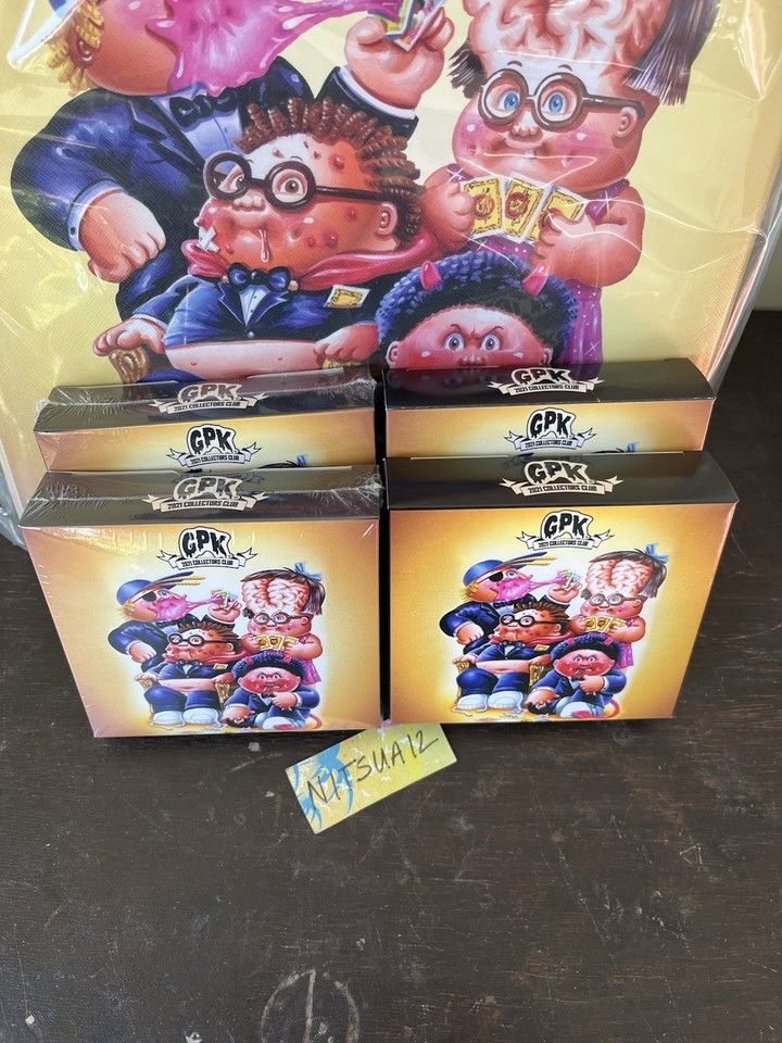 2021 Topps Garbage Pail Kids GPK Collectors Club Box Sealed Card Set | eBay