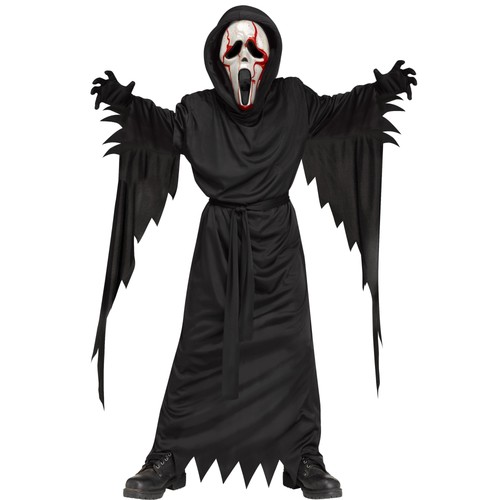Bleeding Ghost Face Costume Child Scream Fun World Halloween Horror ...