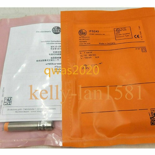 1pcs 100% Test IFM IFS243 Proximity Switch Sensor New | eBay