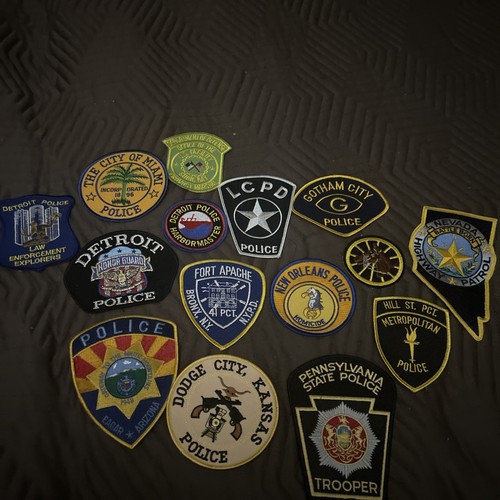 Police Patch Lot ~ 15 Law Enforcement Patches ~ | eBay