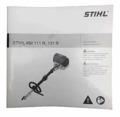 Stihl KM 111 R, 131 R Gas Trimmer Owners/Instruction Manual FAST FREE ...