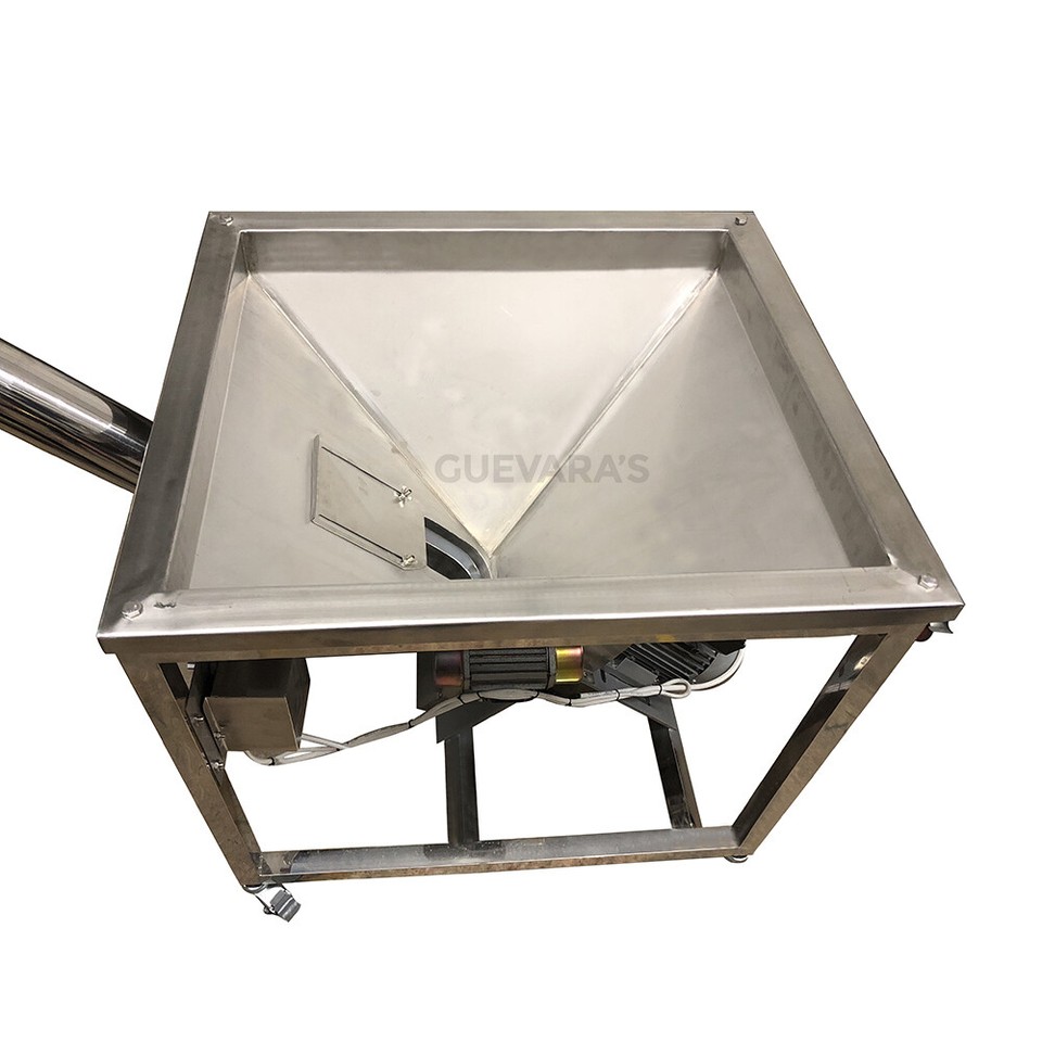 Auger Screw Feeder/Vibrating Hopper Inclined Conveyor Discharge Feeding ...
