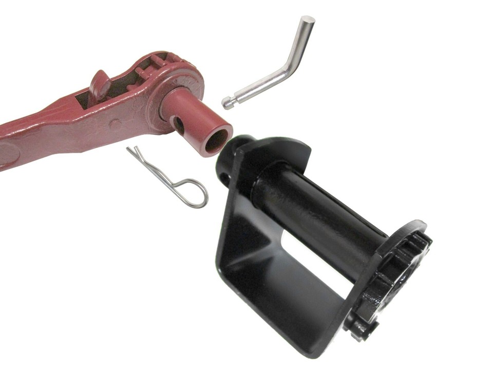 28" Ratcheting Winch Bar Handle One-Piece Cast Steel Truck Trailer Load ...