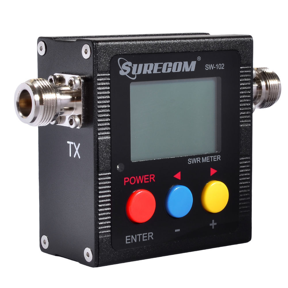 Surecom SW-102 Digital Antenna Power &SWR Meter VHF/UHF 125-525MHz | eBay