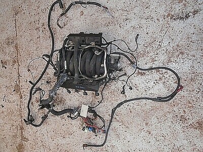Range rover l322 4.4 v8 m62 complete inlet manifold, throttle body ...