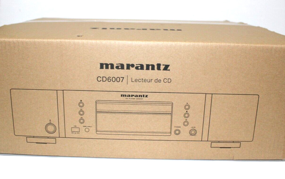 Marantz CD6007 CD Player HDAM Full Discrete Analog Silver Gold AC 100V ...