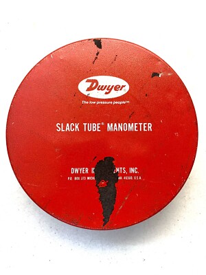 Dwyer Instruments 1211-08 Slack Tube Manometer- NEW | eBay