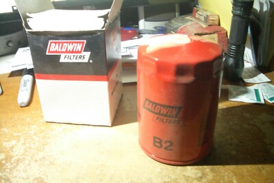 QTY= 2 Oil Filter,Spin-On,Full-Flow BALDWIN FILTERS B2 | eBay