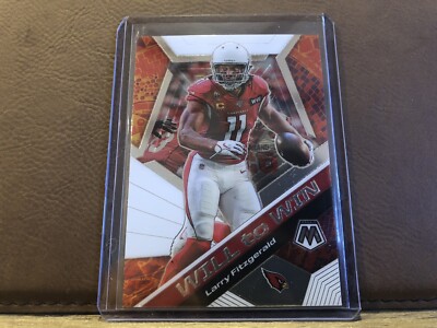 2020 Panini Mosaic Will to Win Larry Fitzgerald Arizona Cardinals ...