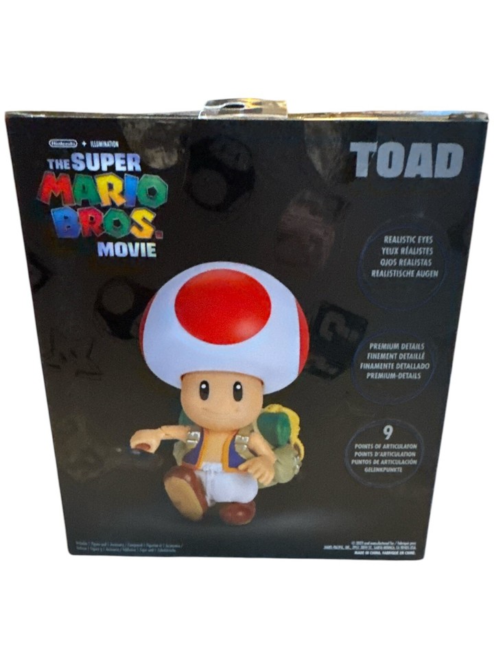 Nintendo The Super Mario Bros. Movie Toad Figure with Frying Pan SEALED ...
