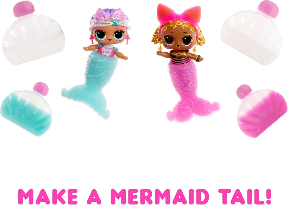 LOL Surprise Mermaids Tots with Color Change Tail, Make a Mermaid Tail ...