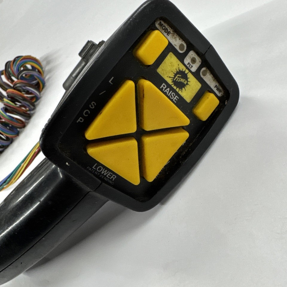 FISHER FISH STICK HAND HELD SNOW PLOW CONTROLLER 10 PIN ROUND PLUG EZ-V ...