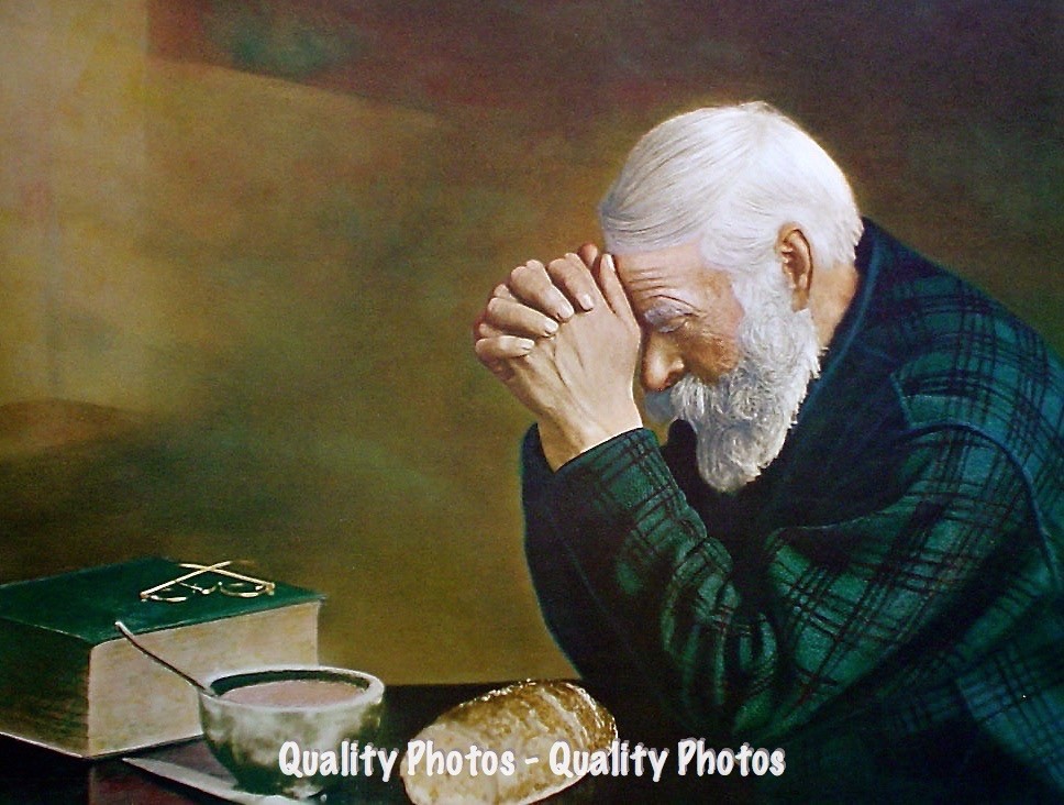 Grace 8.5x11" Photo Print Eric Enstrom Giving Thanks Daily Bread Prayer ...