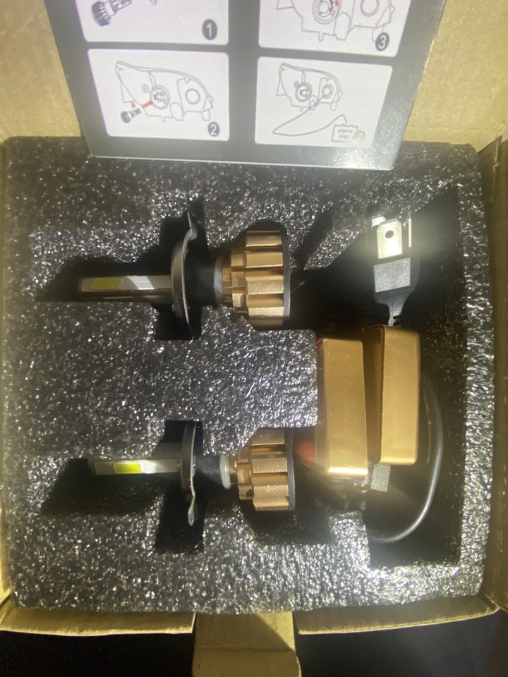 G7 LED Headlight Bulbs Kits 6000K HID Upgraded Conversion Kit 9005 HB3 ...