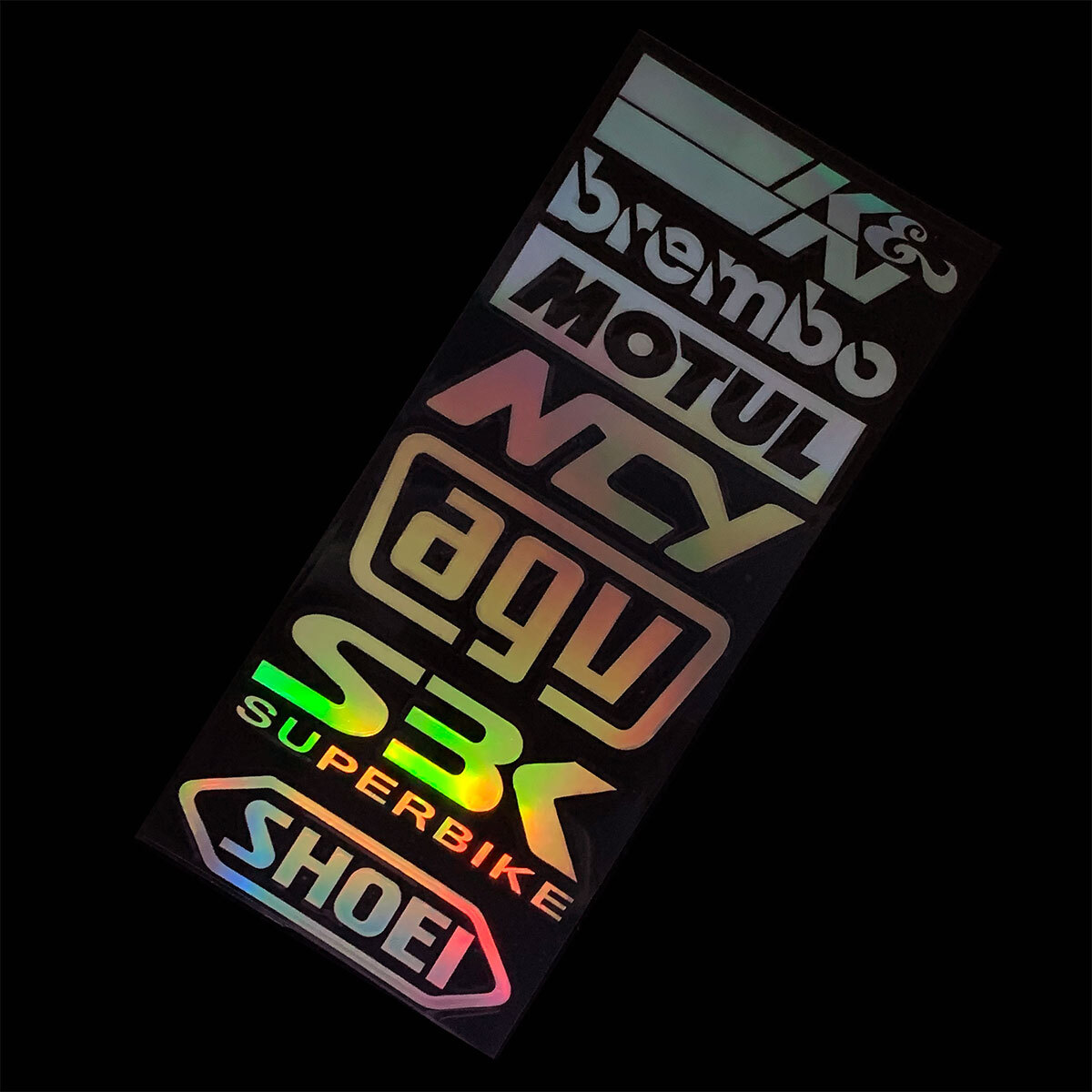 Reflective Motorcycle Side Strip Bike Helmet Sticker For YAMAHA Suzuki ...