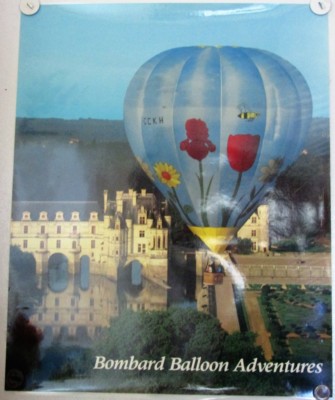 Vintage Original Bombard Balloon Adventures European Travel Poster | eBay
