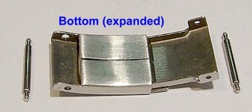 Watch Band SS SPRING Extender for LADIES Larger Wrists | eBay