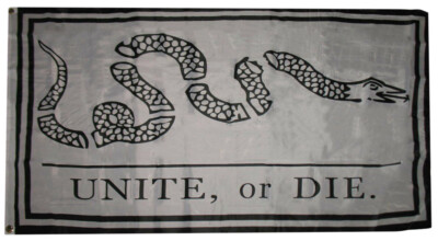 3x5 Unite or Die Benjamin Franklin Snake Premium Flag 3'x5' Banner ...