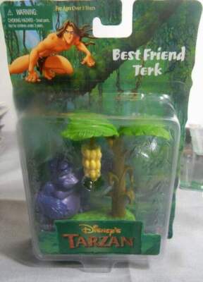 1999 DISNEY'S TARZAN-BEST FRIEND TERK NEW IN SEALED PACKAGE !! | eBay