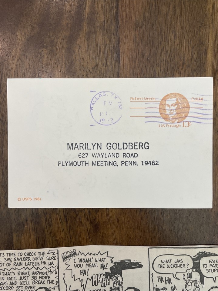 RARE Jerry Bittle Cartoonist Original Hand Drawn Geech Comic Sketch Art ...