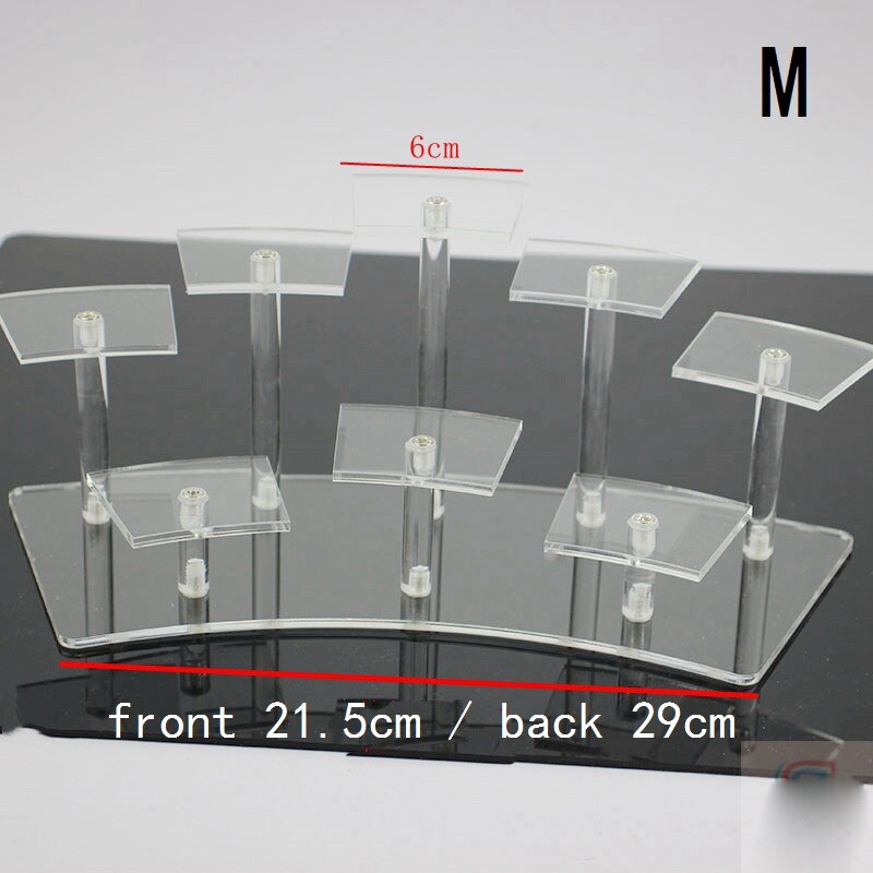Acrylic Clear Stand Model Doll Toy Ornament Display Holder Rack ...