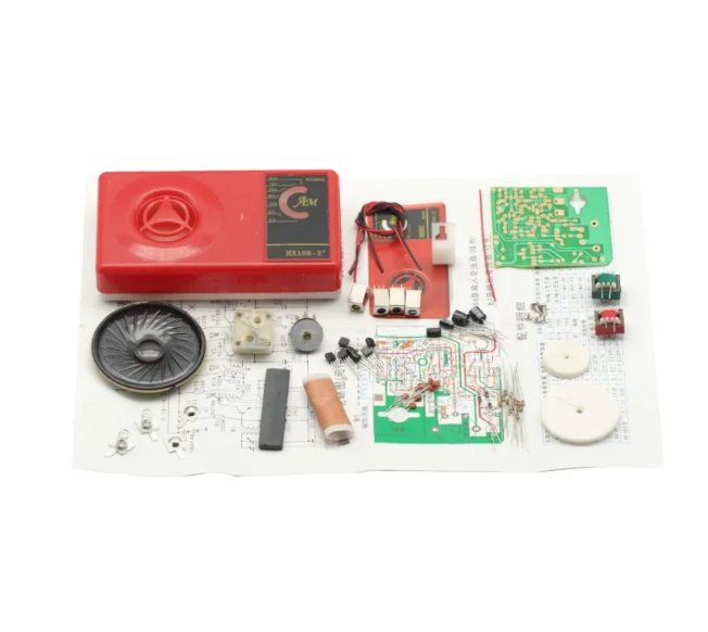1 Set 7 Tube Am Radio Électronique HX108-2 DIY Kit Apprentissage (S90 ...