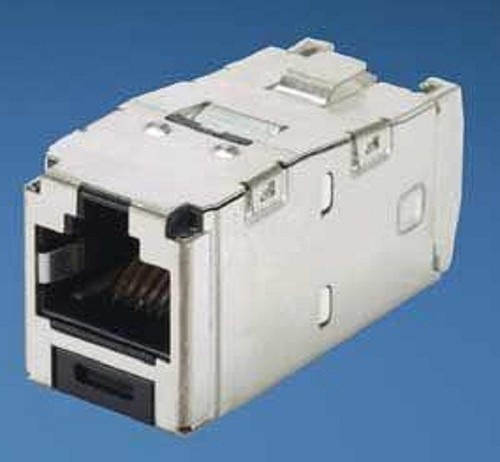Panduit MINI-COM TX6 PLUS SHIELDED CAT-6 JACK MODULE, RJ45 8P8C TG ...