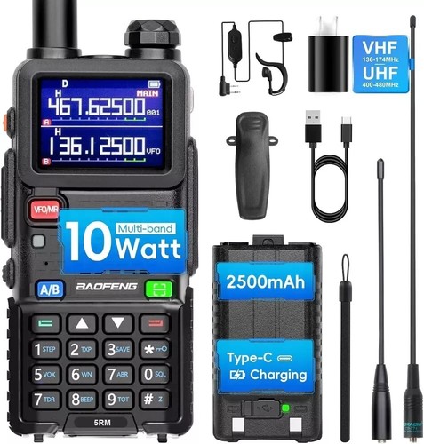 Digital Handheld Radio Scanner Fire Police VHF FM EMS Ham 2 Way ...